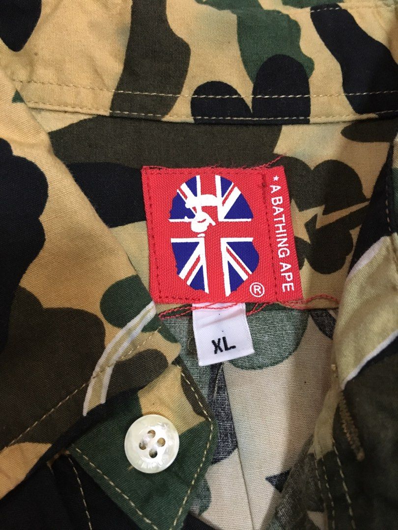 Bape x Kaws Polo, Men's Fashion, Coats, Jackets and Outerwear on Carousell