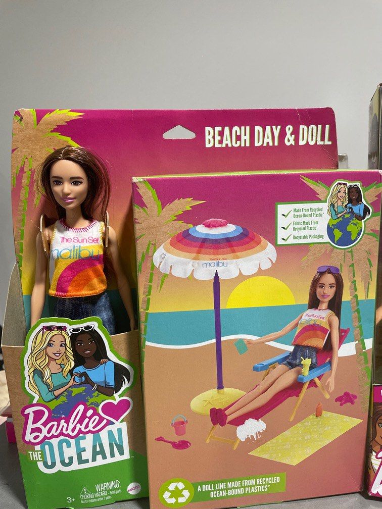 Barbie Beach Day|Barbie Builder |Barbie Dreamtopia, Hobbies & Toys ...