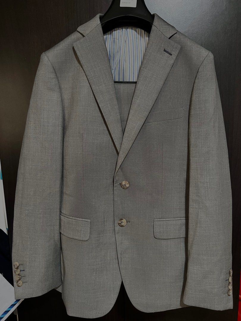 Benjamin Barker Suit Set, Men's Fashion, Tops & Sets, Formal Shirts on ...