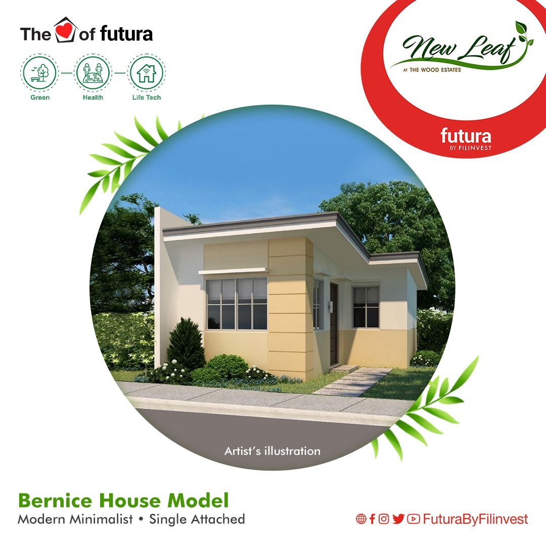 Bernice Model @ New Leaf,Trece Martires, Cavite, Property, For Sale, House & Lot on Carousell