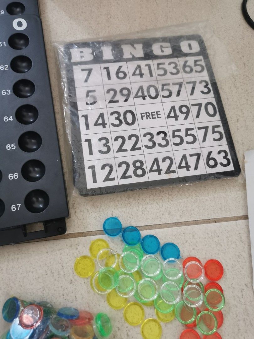 Bingo Full Set, Hobbies & Toys, Toys & Games on Carousell