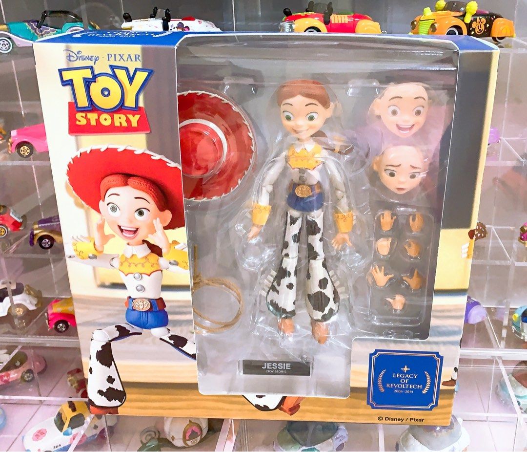 BN Authentic Disney Pixar Toy Story Jessie Figure Legacy of Revoltech ...