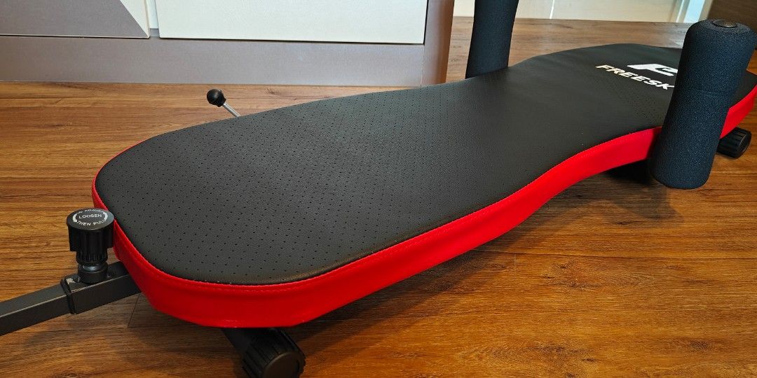 Body Spine Traction Stretching Bench, Sports Equipment, Exercise ...