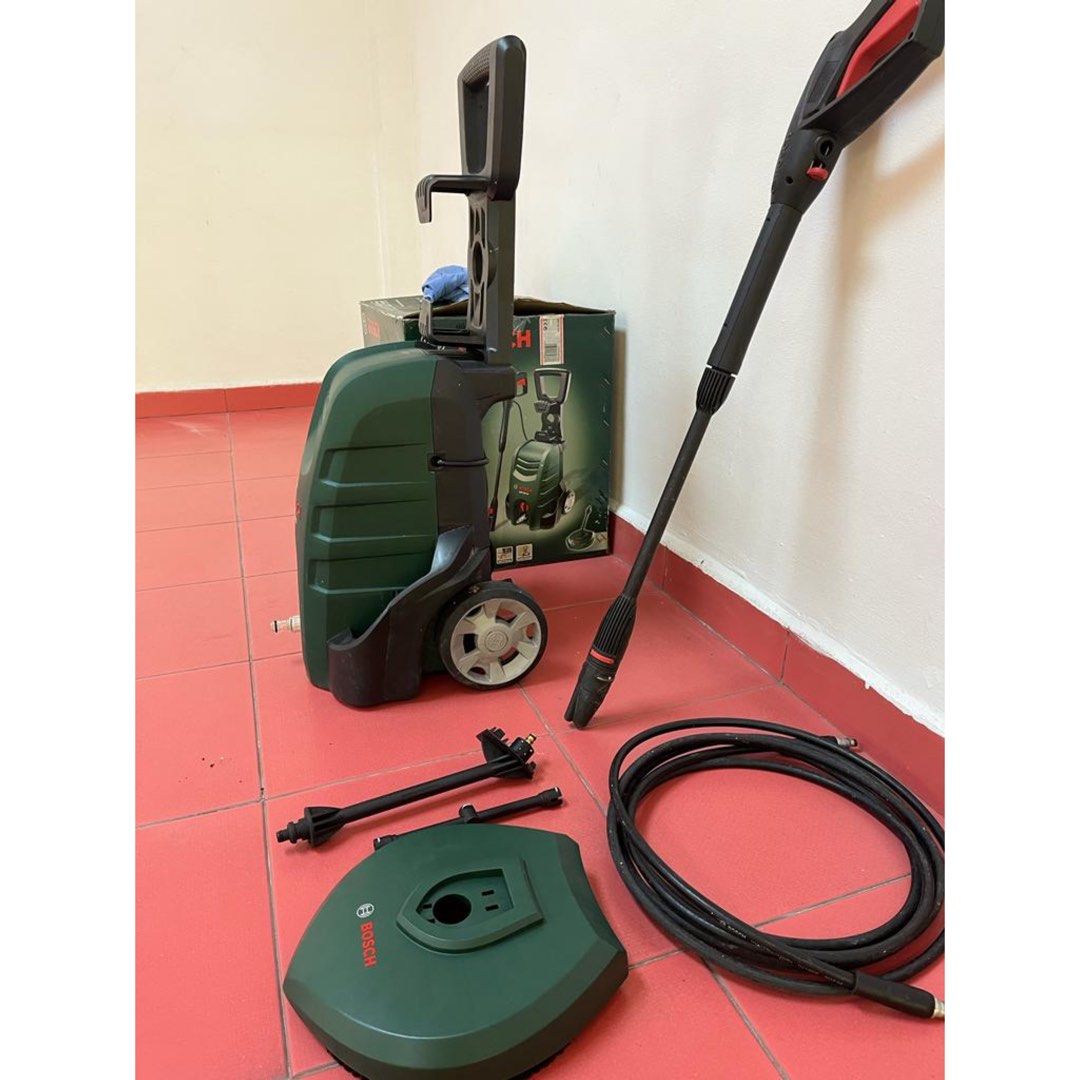 BOSCH High Pressure Washer AQT 35-12 1500-Watt Home and Car Washer, TV ...