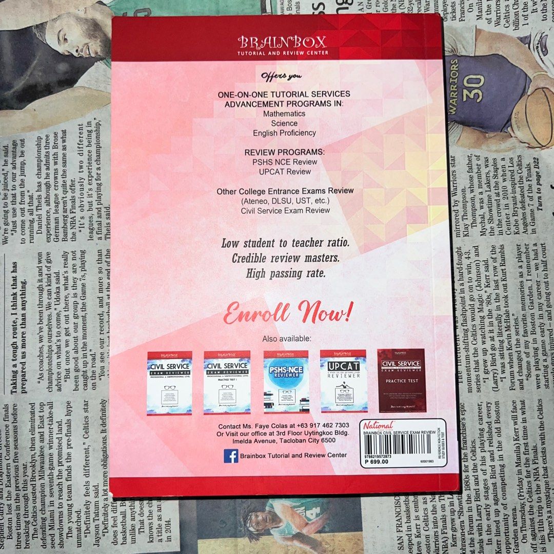 Brainbox Civil Service Prof and Non Prof Exam Reviewer 2nd Ed, Hobbies ...