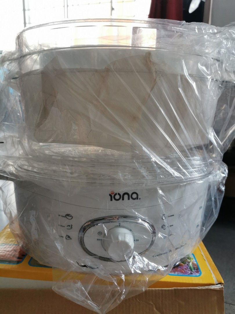 Brand new Iona Food Steamer, TV & Home Appliances, Kitchen Appliances ...