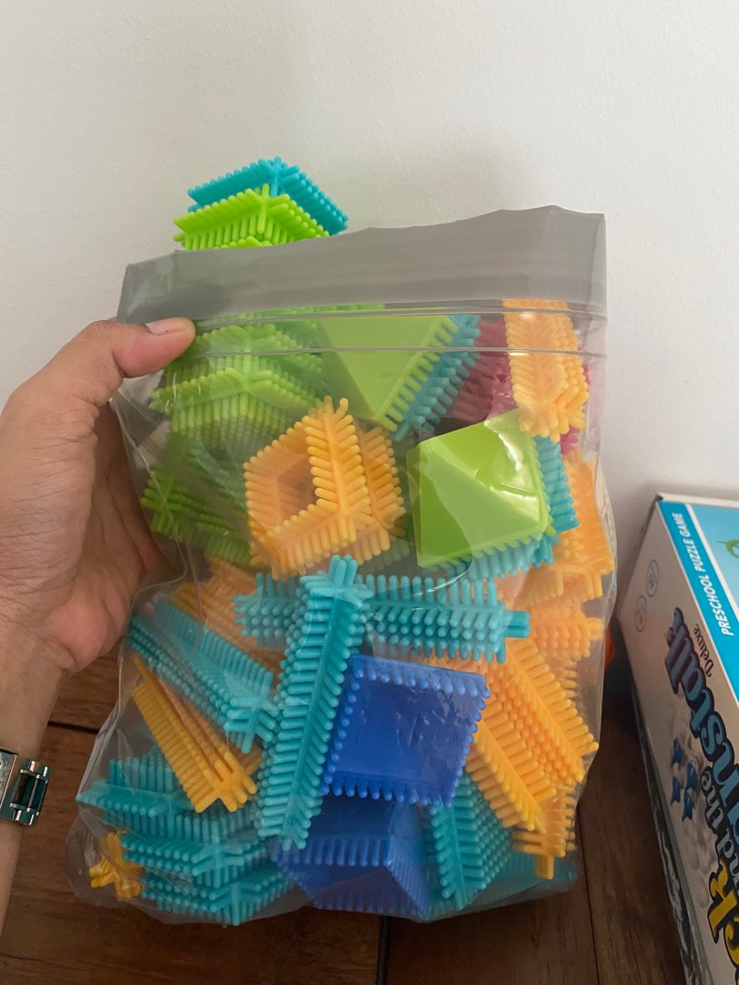 Bristle blocks - Free, Hobbies & Toys, Toys & Games on Carousell