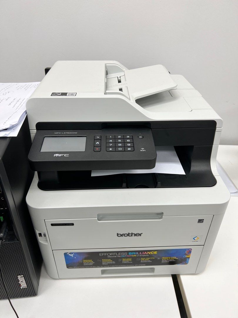 Brother MFC-L3750CDW Colour, Scan, Copy, Fax, Wireless Printer ...