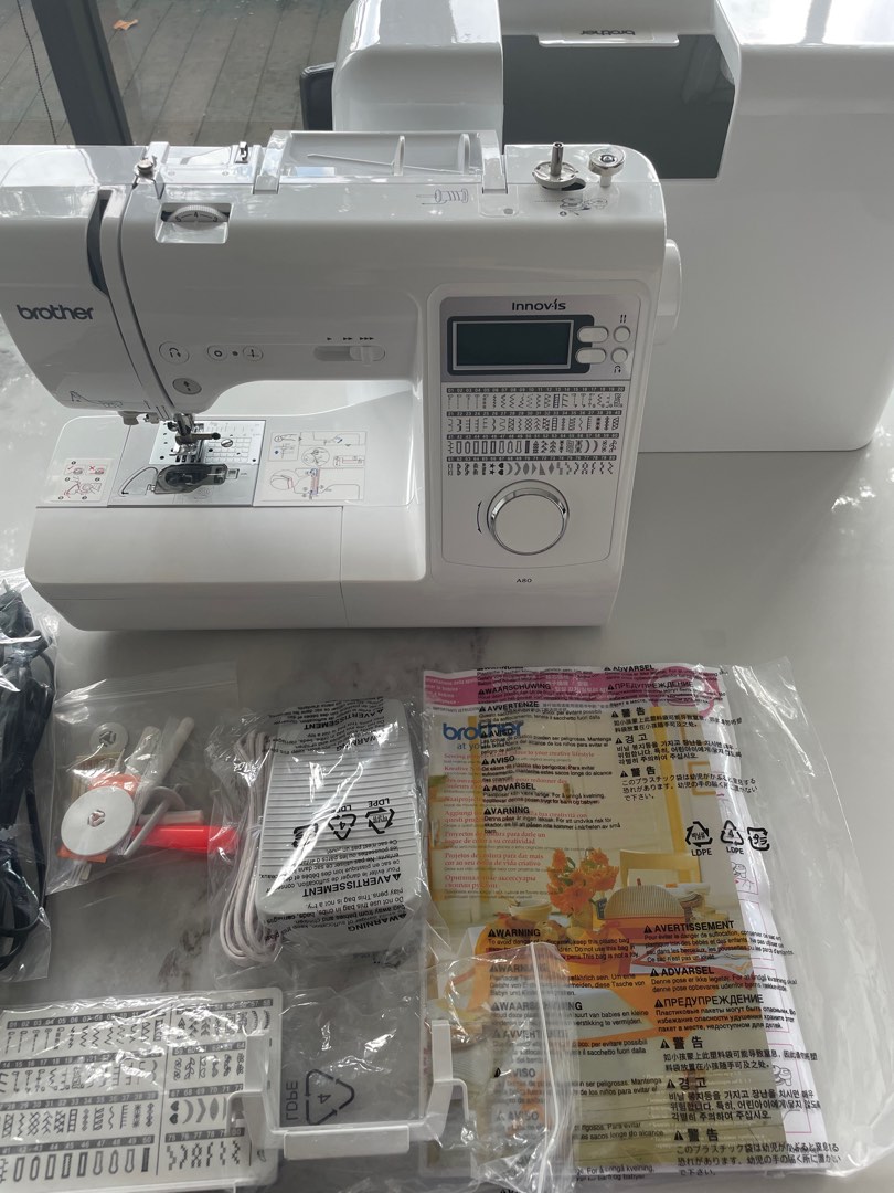 brother Sewing Machine A80, TV & Home Appliances, Other Home Appliances on Carousell