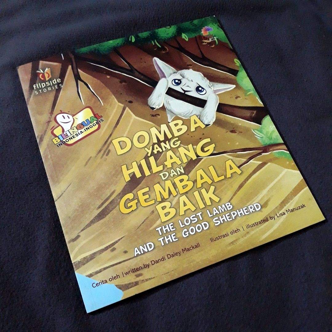 Buku Cerita Gembala Baik dan Domba yang Hilang (Bilingual Flipside ...