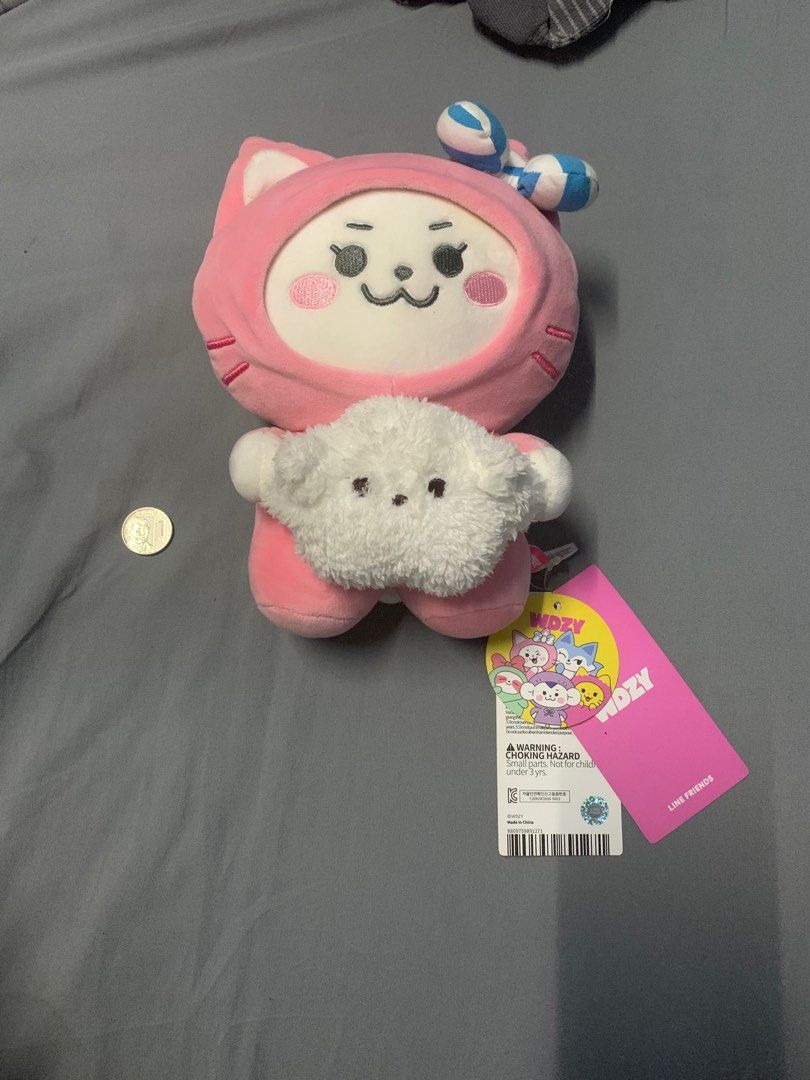 Cabbit (WDZY) - Yuna (ITZY) Line Friends Official Doll plush, Hobbies ...
