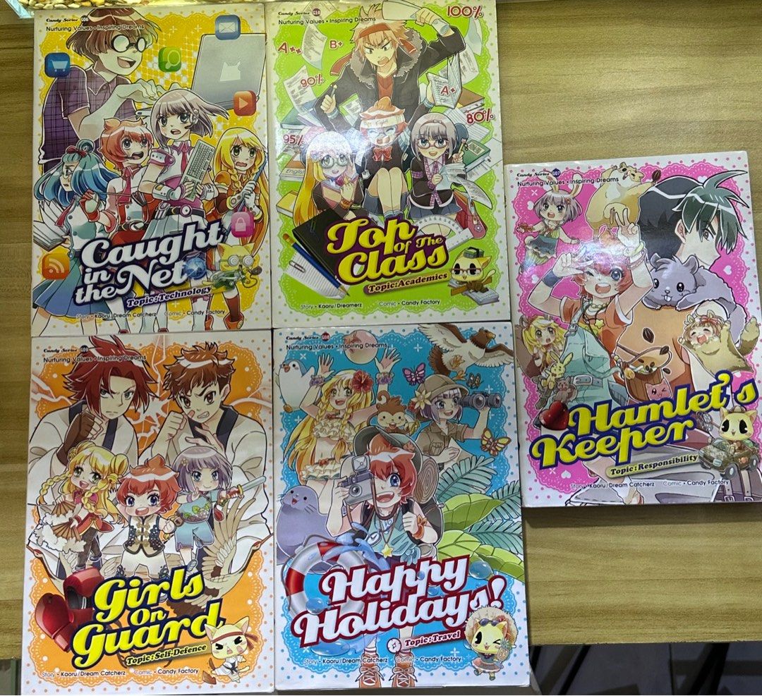 Candy series Comic Books G06-G10, Hobbies & Toys, Books & Magazines, Comics & Manga on Carousell