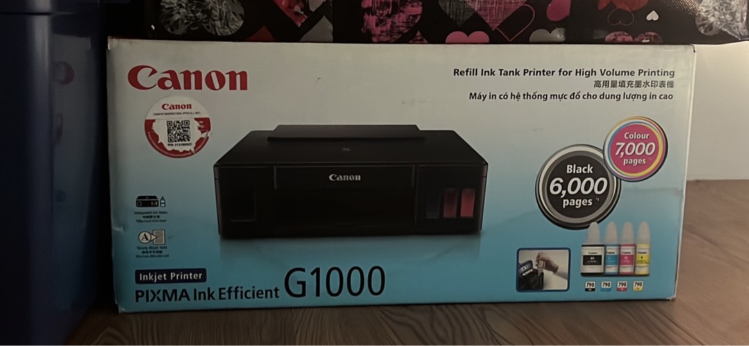 Canon G1000 (Continuous Ink Printer), Computers & Tech, Printers ...