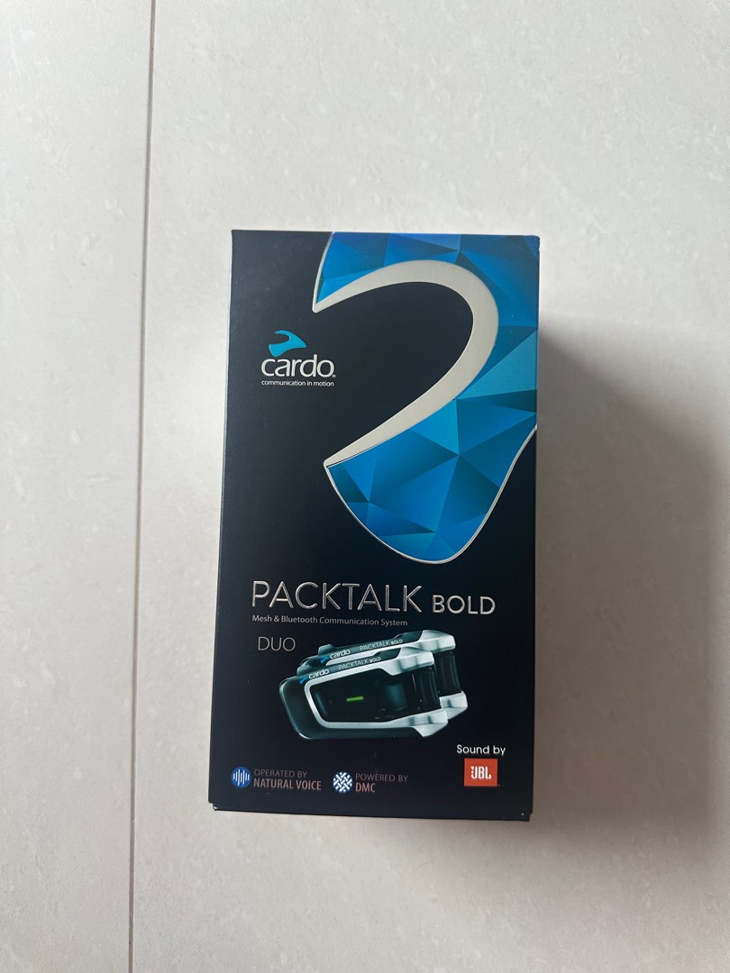 Cardo packtalk Bold, Motorcycles, Motorcycle Accessories on Carousell