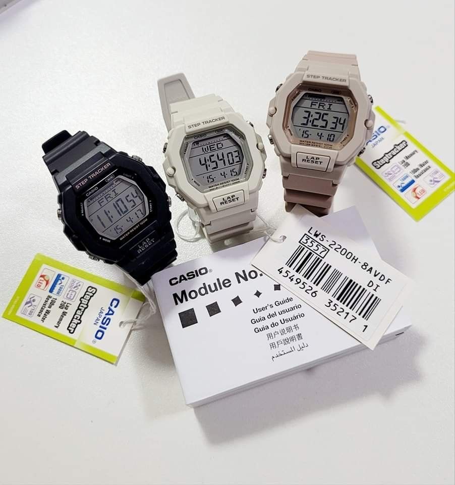 Casio LWS-2200H Series, Men's Fashion, Watches & Accessories, Watches ...