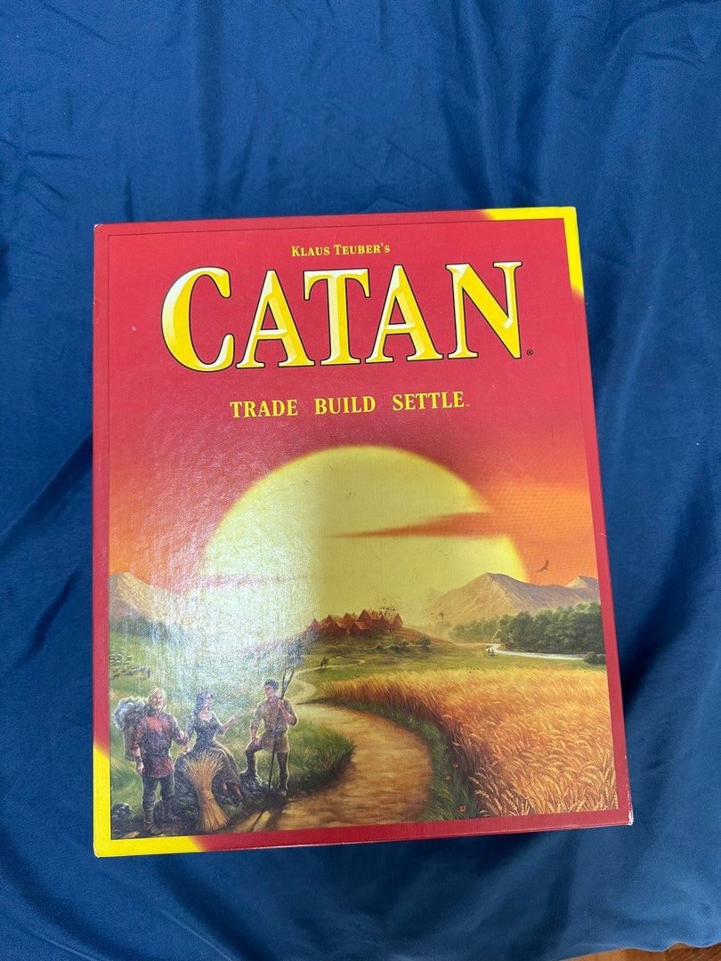 CATAN original set board game, Hobbies & Toys, Toys & Games on Carousell