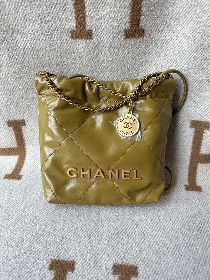 Chanel Mini 22, Luxury, Bags & Wallets on Carousell
