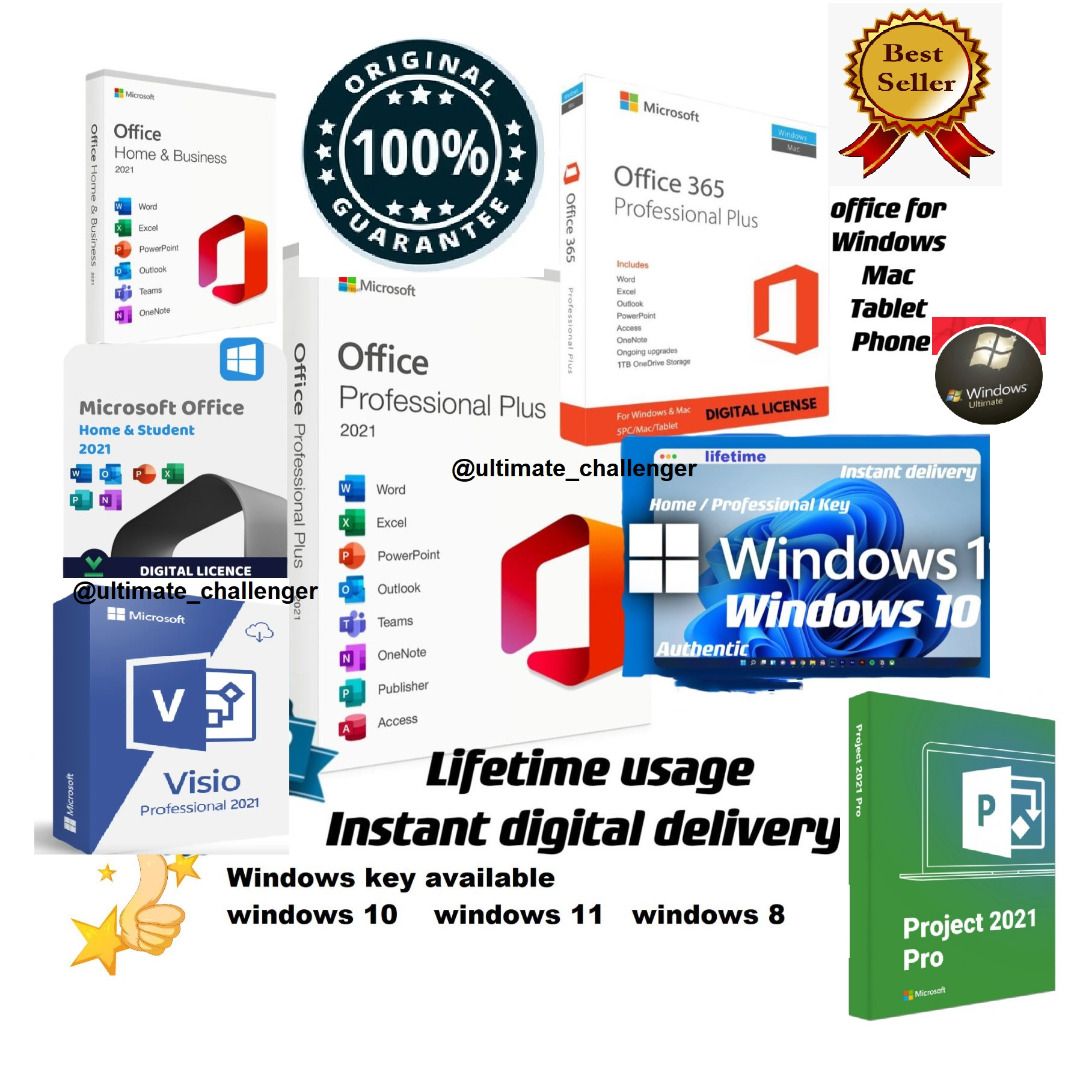CHEAP AUTHENTIC LIFETIME microsoft office 2021 office 365 latest ...