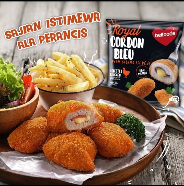 Chicken gordon bleu 500 gr on Carousell