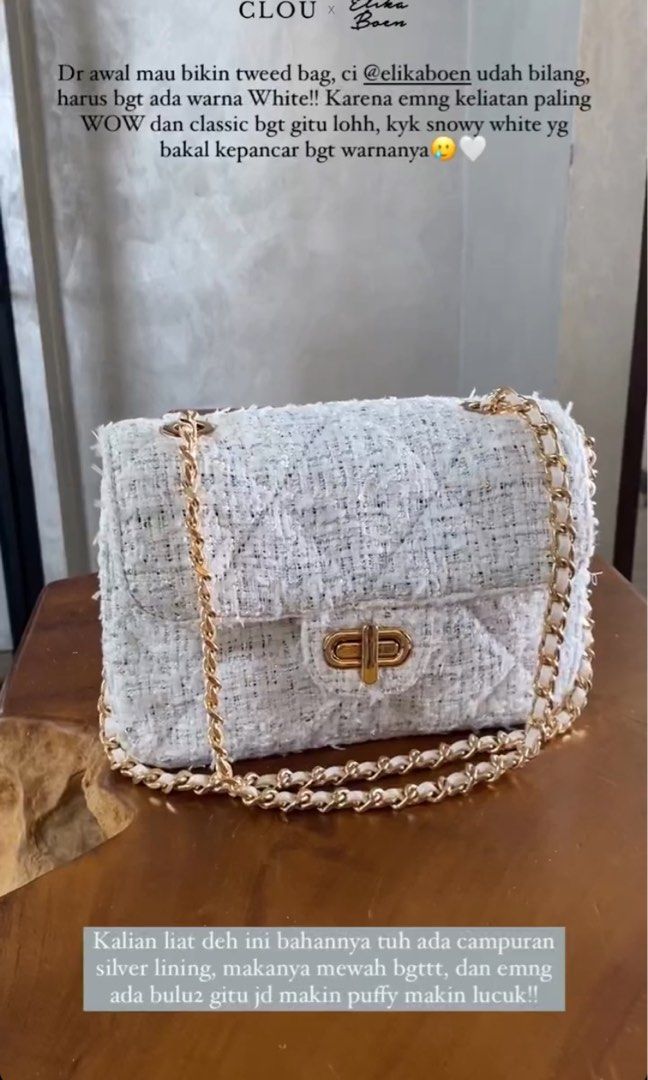 [READY] CLOU X ELIKA BOEN Camille Bag, Barang Mewah, Tas & Dompet di ...