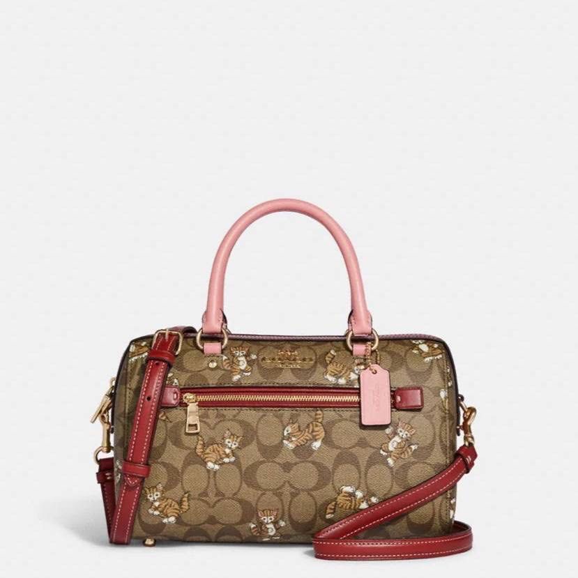 Coach rowan stachel shoulder crossbody bag, Women's Fashion, Bags ...