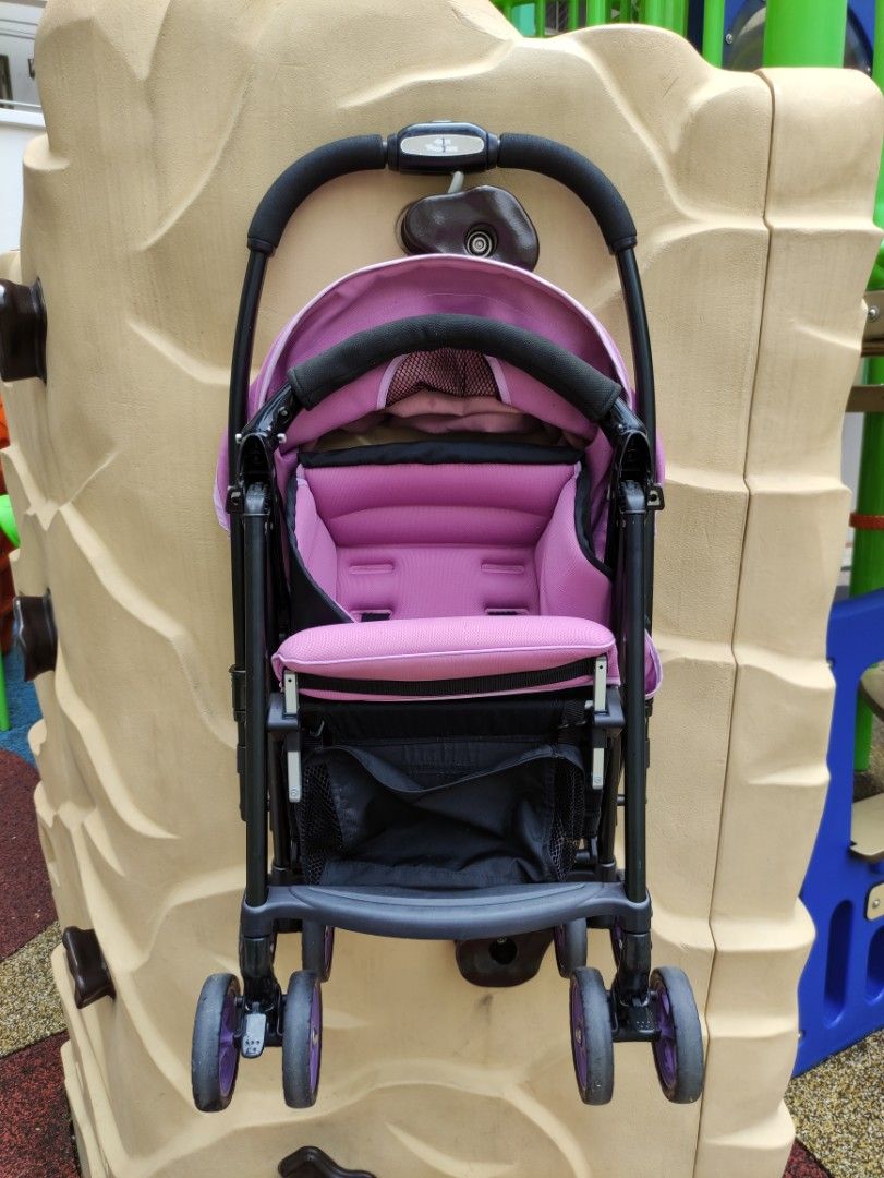 Combi Well Comfort Foldable Baby Stroller,Purple (Model: WT-250B ...