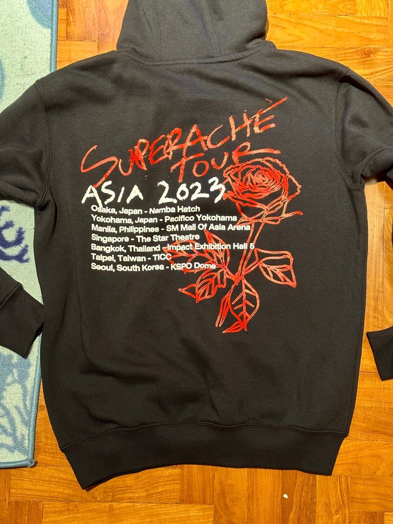 Conan Gray Superache Asia 2023 Tour Hoodie, Women's Fashion, Coats ...