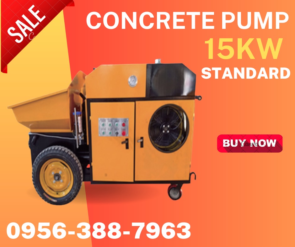 CONCRETE PUMP 15KW STANDARD, Commercial & Industrial, Construction ...