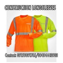 Construction Long Sleeve with Reflector, Commercial & Industrial ...
