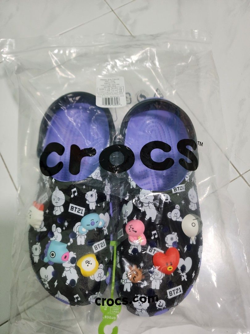 Crocs BT21 Limited Edition (inclusive of BT21 charms), Women's Fashion ...