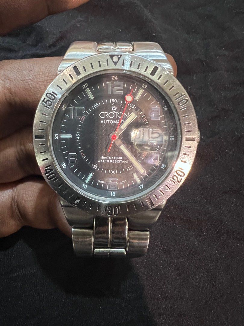 Croton Automatic watch, Men's Fashion, Watches & Accessories, Watches ...