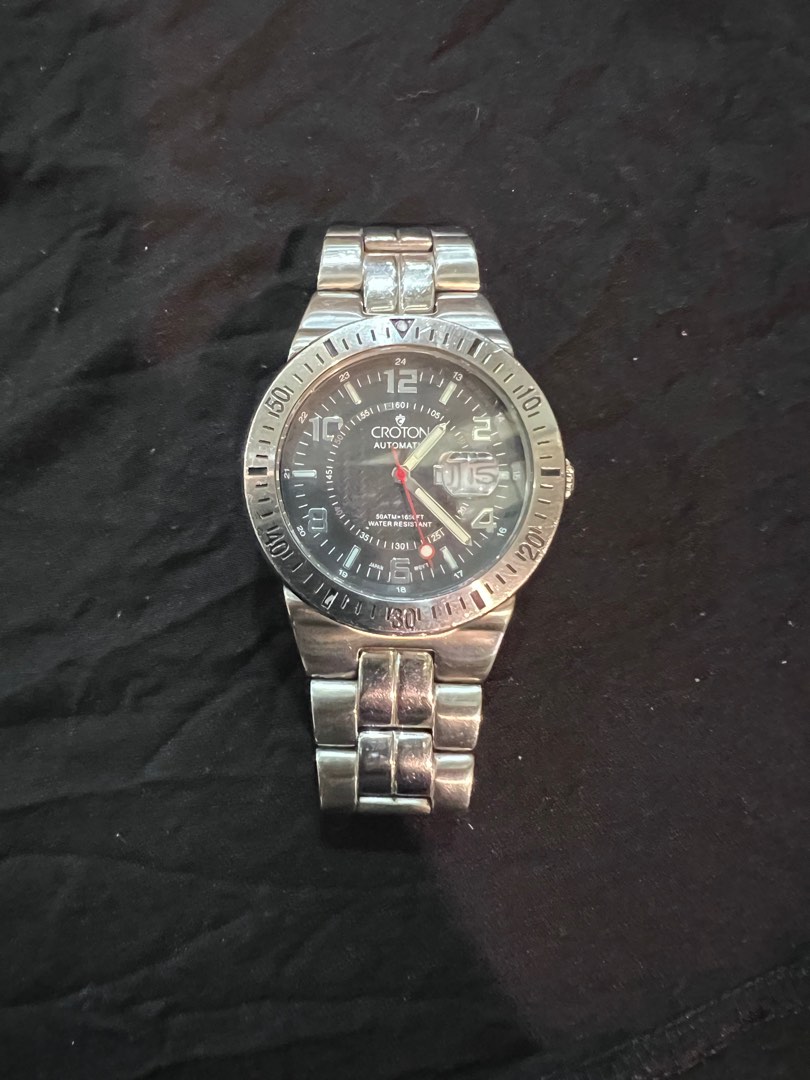 Croton Automatic watch, Men's Fashion, Watches & Accessories, Watches ...