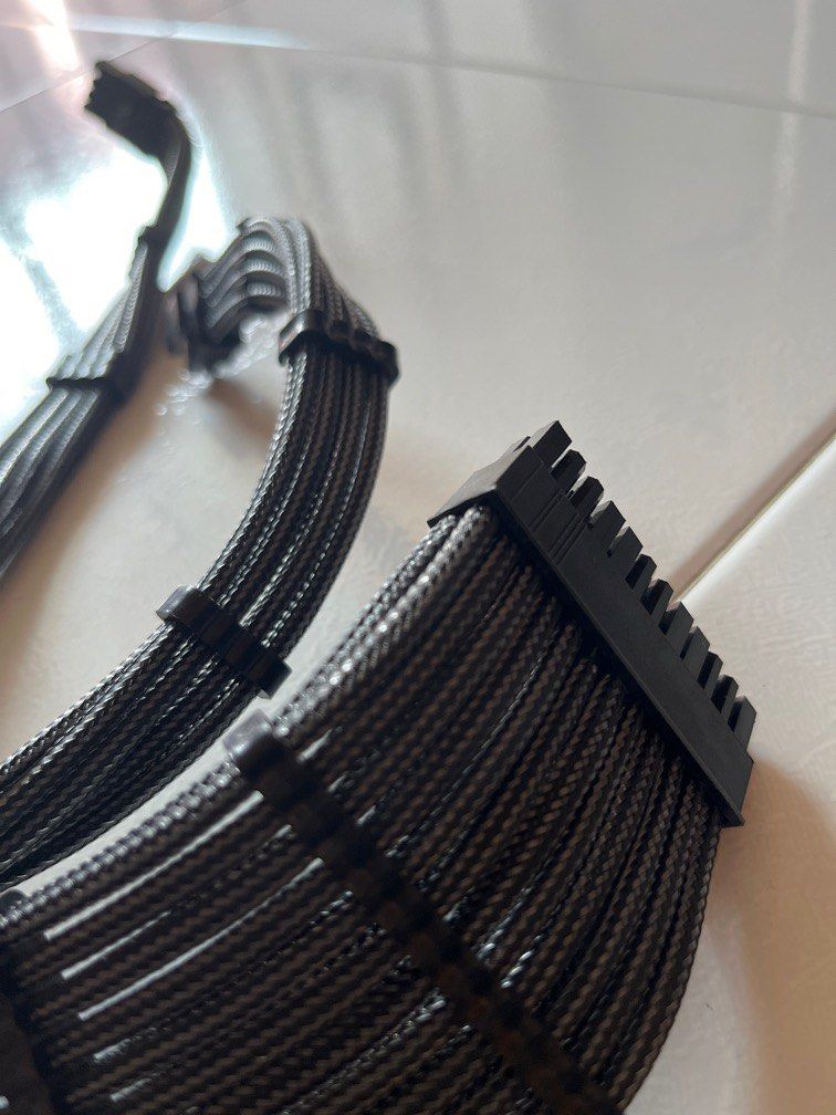 CV650 with sleeved cables, Computers & Tech, Parts & Accessories ...