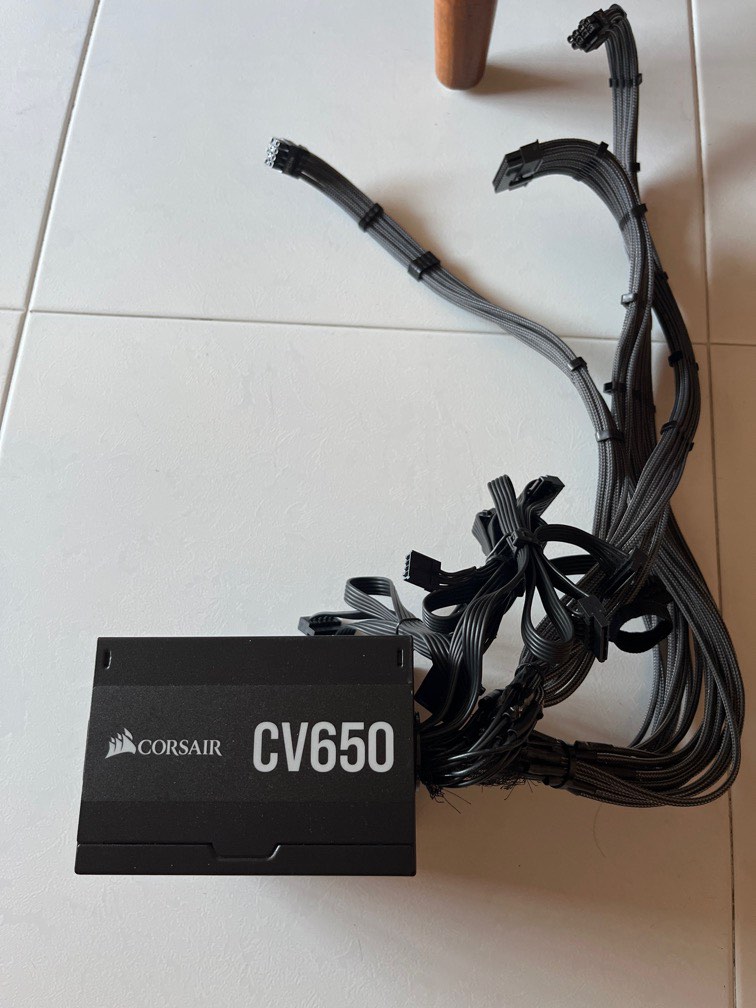 CV650 with sleeved cables, Computers & Tech, Parts & Accessories ...