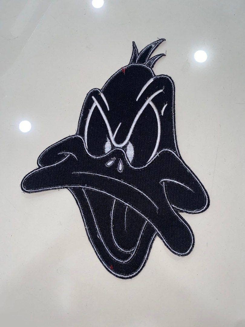 Daffy Duck Fabric Sew Patches, Hobbies & Toys, Stationery & Craft ...