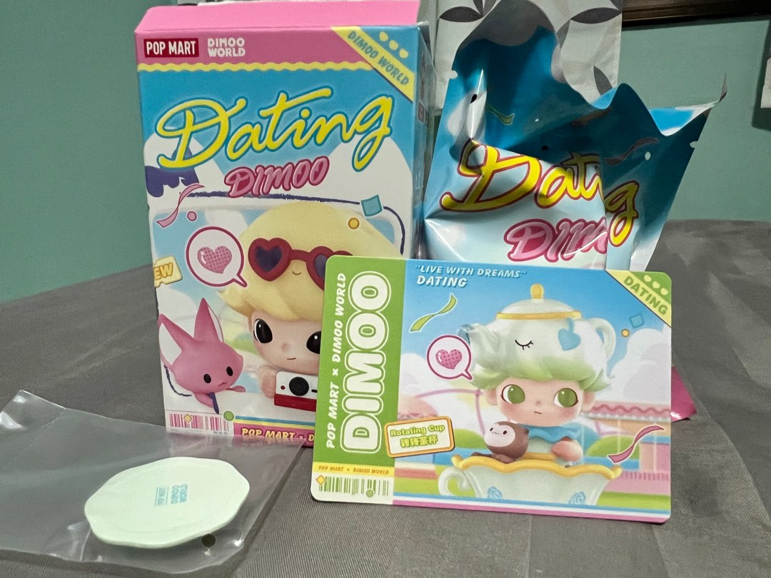 Dating Dimoo Series Blind Box - Rotating Cup, Hobbies & Toys, Toys ...