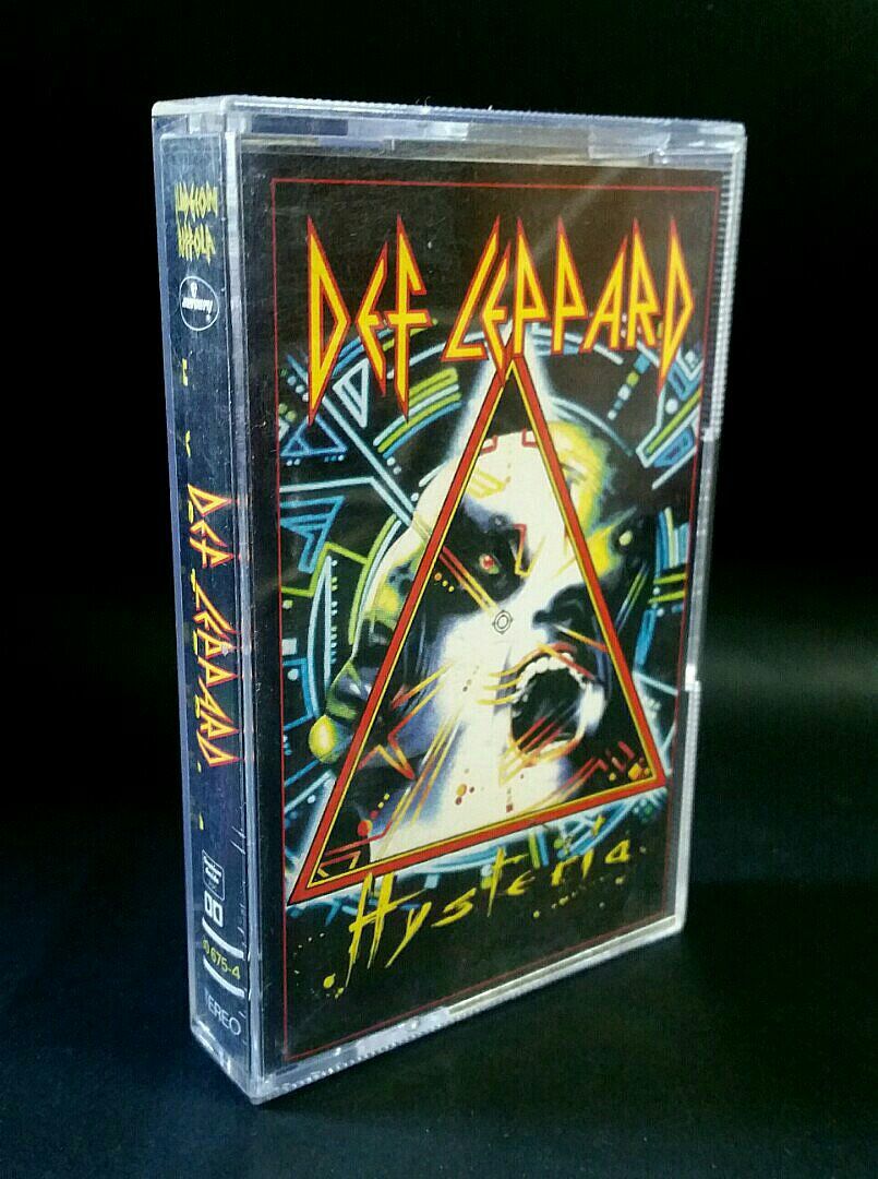 Def Leppard (Hysteria) cassette tape - rock, Hobbies & Toys, Music ...