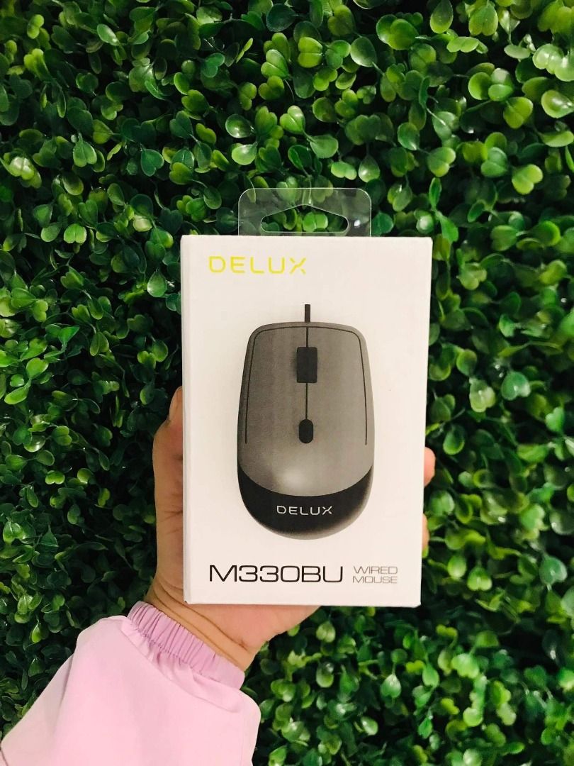 Delux M330BU Wired Optical Mouse Black, Computers & Tech, Parts ...