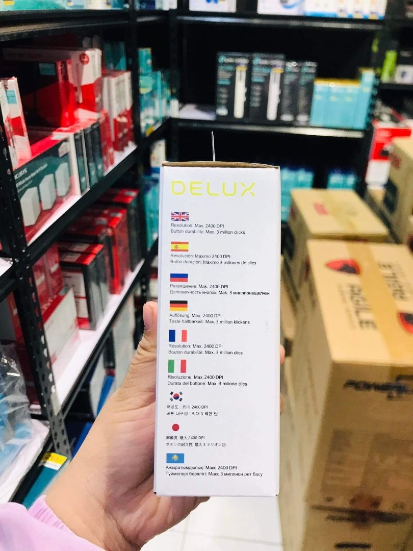 Delux M330BU Wired Optical Mouse Black, Computers & Tech, Parts & Accessories, Mouse & Mousepads ...