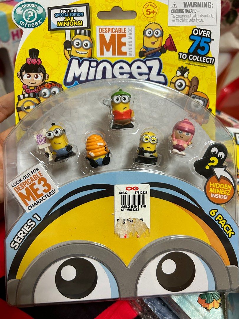 Despicable Me 3 mini figurines, Hobbies & Toys, Toys & Games on Carousell