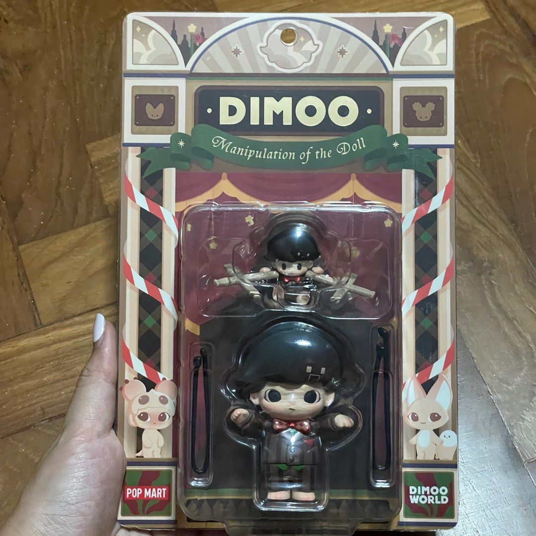 Dimoo Puppet Doll POP MART Blister Figurine Limited Edition, Hobbies ...