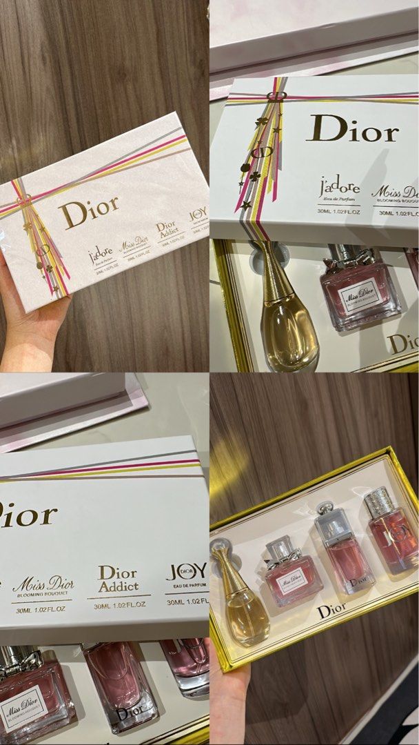 Dior Perfume set, Beauty & Personal Care, Fragrance & Deodorants on ...