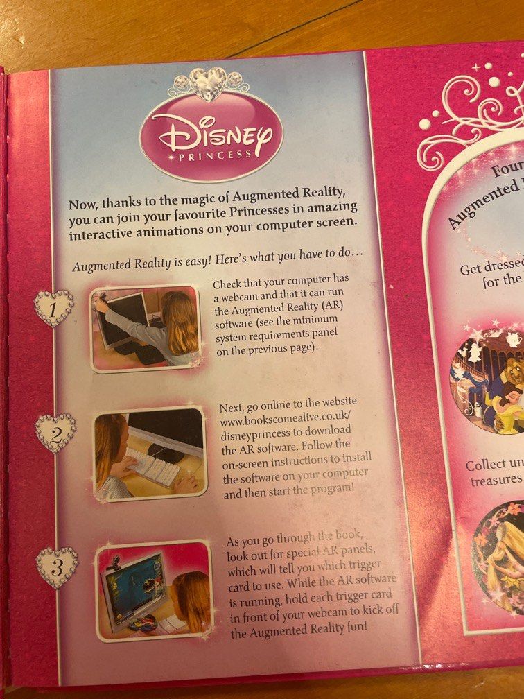 Disney Princess Story book, 興趣及遊戲, 書本 & 文具, 小朋友書 - Carousell