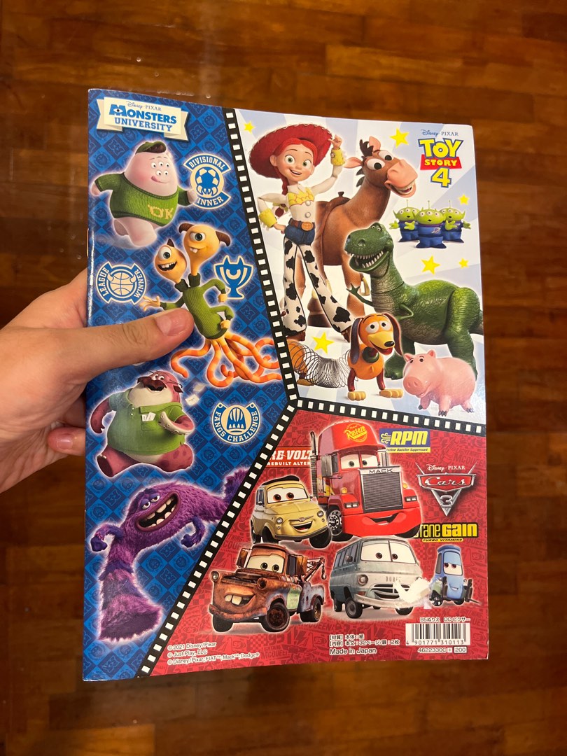 Disney Themed Coloring Book, Hobbies & Toys, Books & Magazines ...