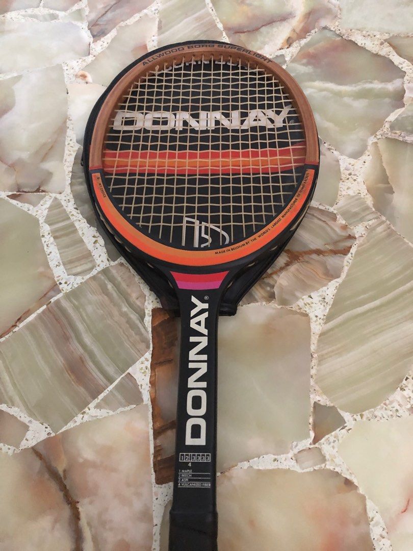 Donnay tennis racket, Sports Equipment, Sports & Games, Racket & Ball ...
