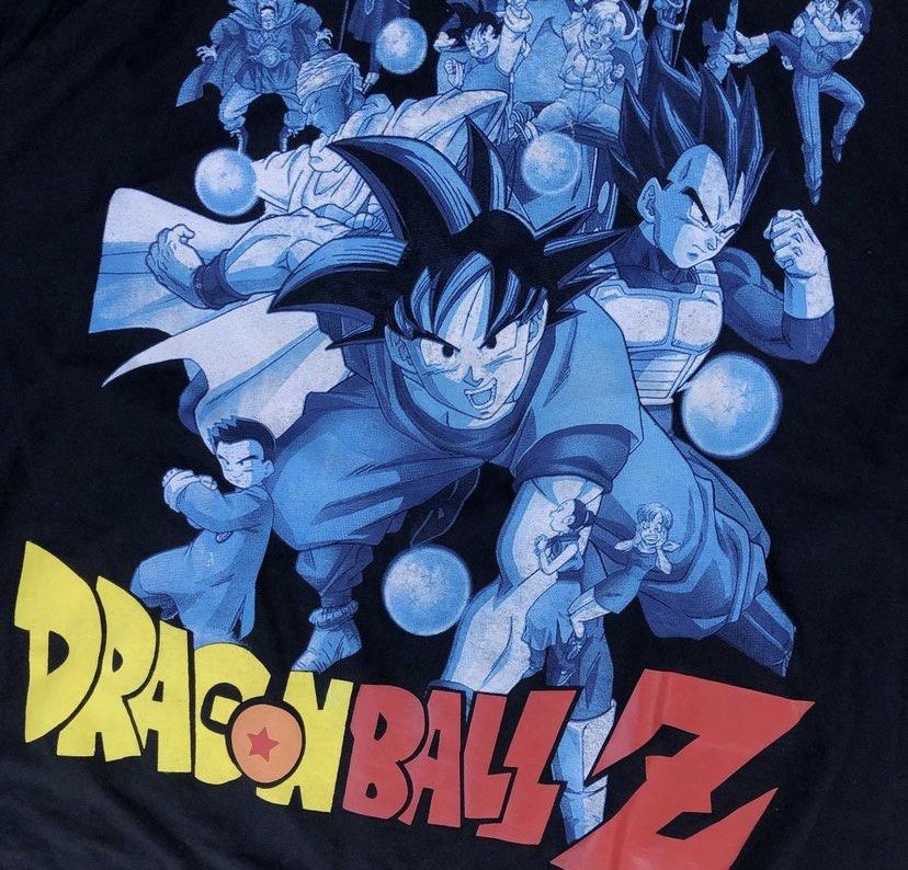 Dragon ball Z bootleg, Fesyen Pria, Pakaian , Atasan di Carousell