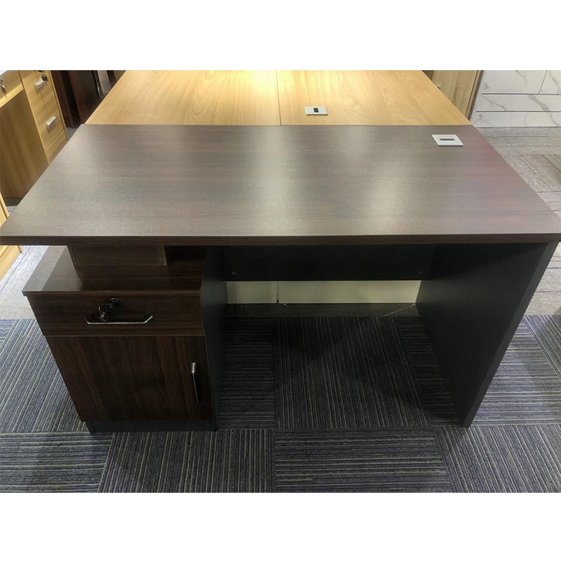 Durable ⭕⭕Office Desk With lock Computer Table Study Table Free ...