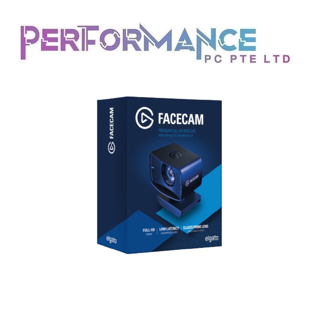 Elgato Facecam - 1080p60 True Full HD Webcam for Live Streaming, Gaming ...