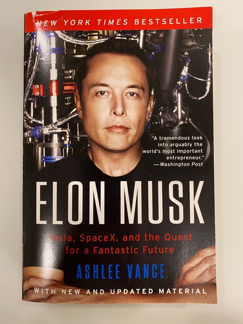 Elon Musk, Hobbies & Toys, Books & Magazines, Fiction & Non-Fiction on ...