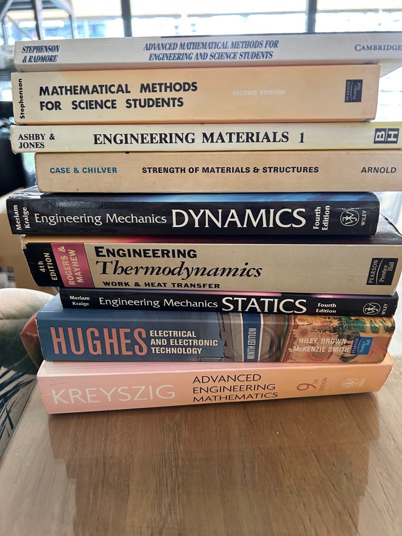 Engineering text books, Hobbies & Toys, Books & Magazines, Textbooks on ...